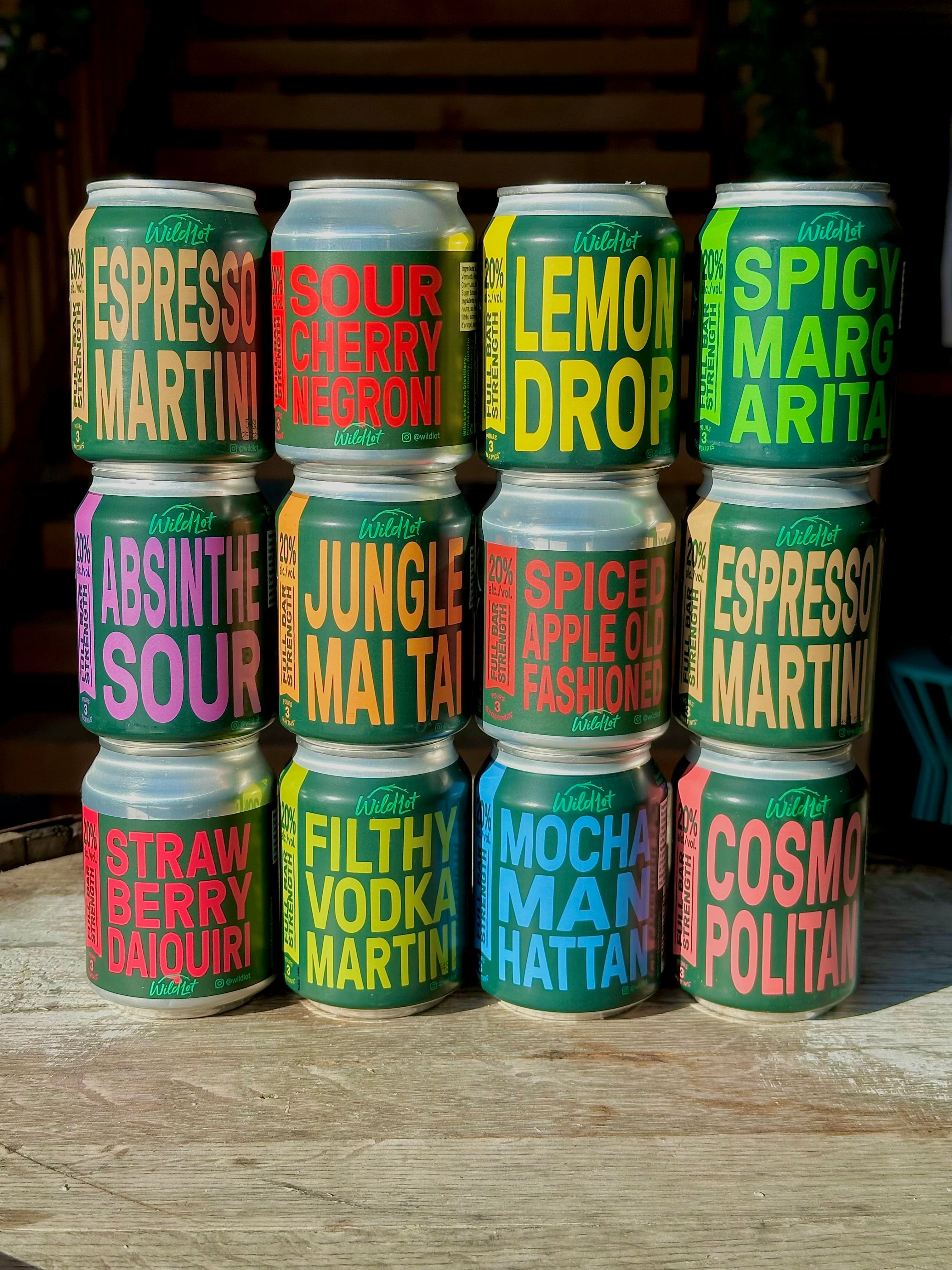 *Bar Strength* Variety Pack (Contains 12 cans or 36 Cocktail Portions ...